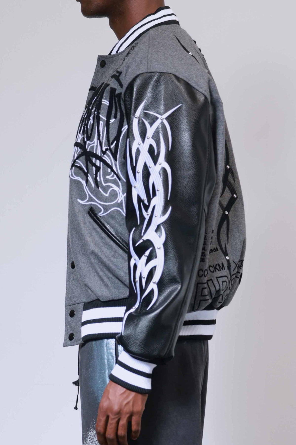 Y2K TRIBAL VARSITY JACKET | First Row