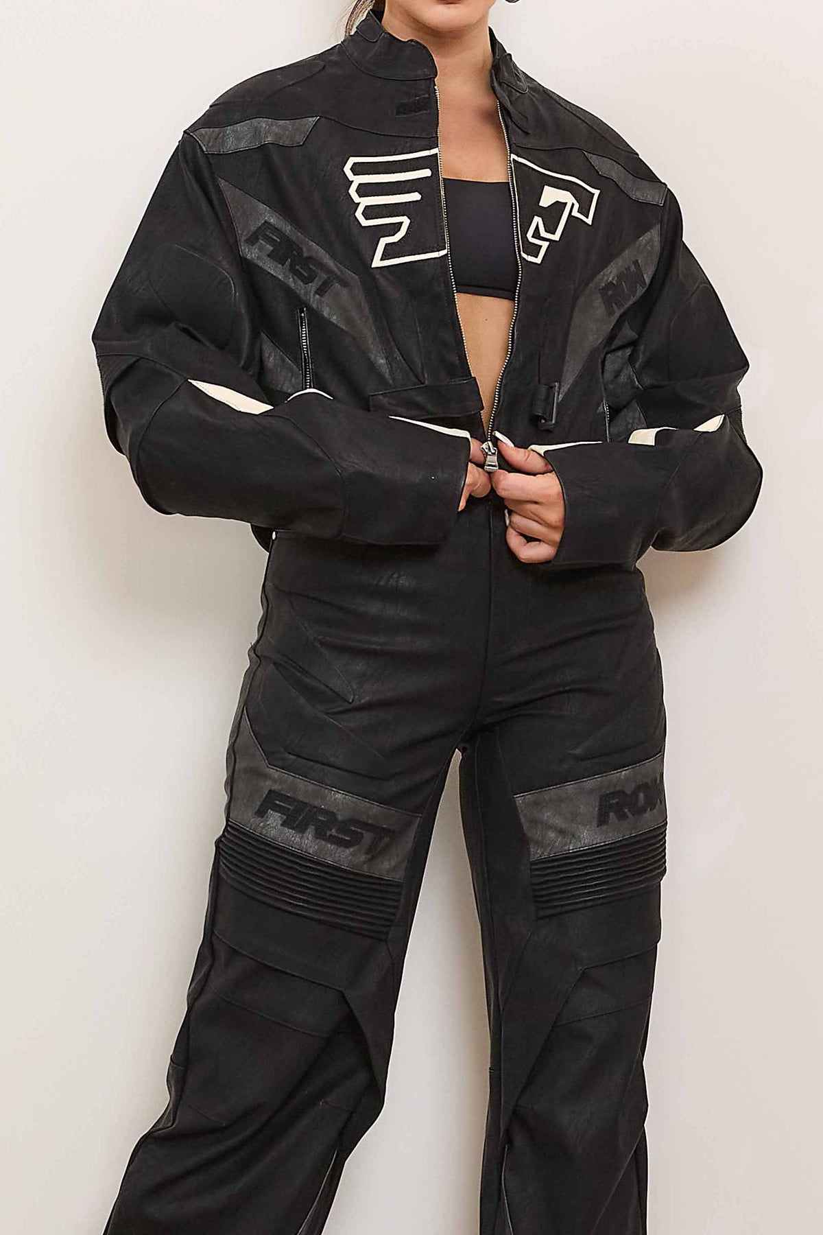 FURIOUS MOTOR RACING LEATHER JACKET | First Row