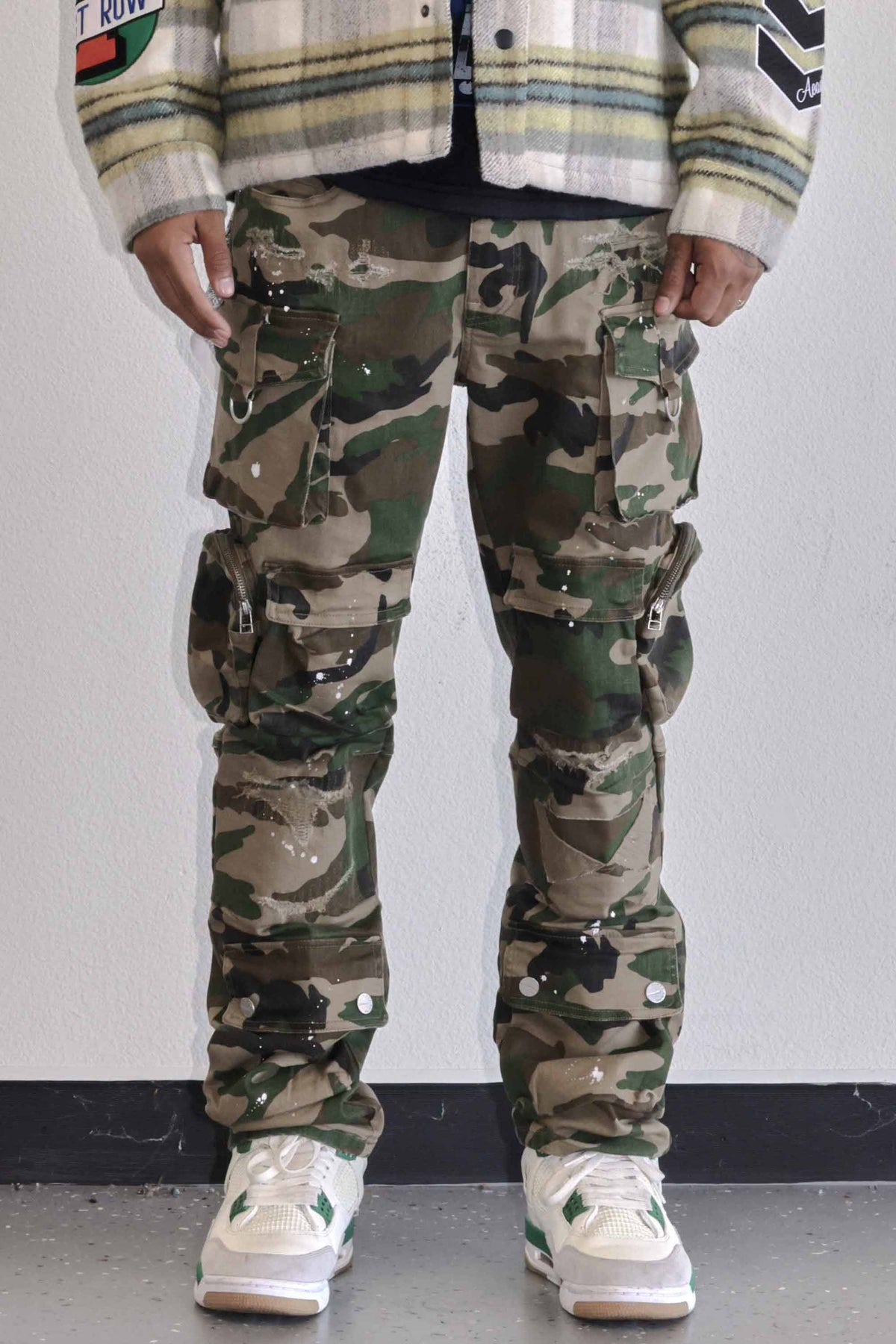 UTILITY CARGO MULTI TWILL PANTS | First Row